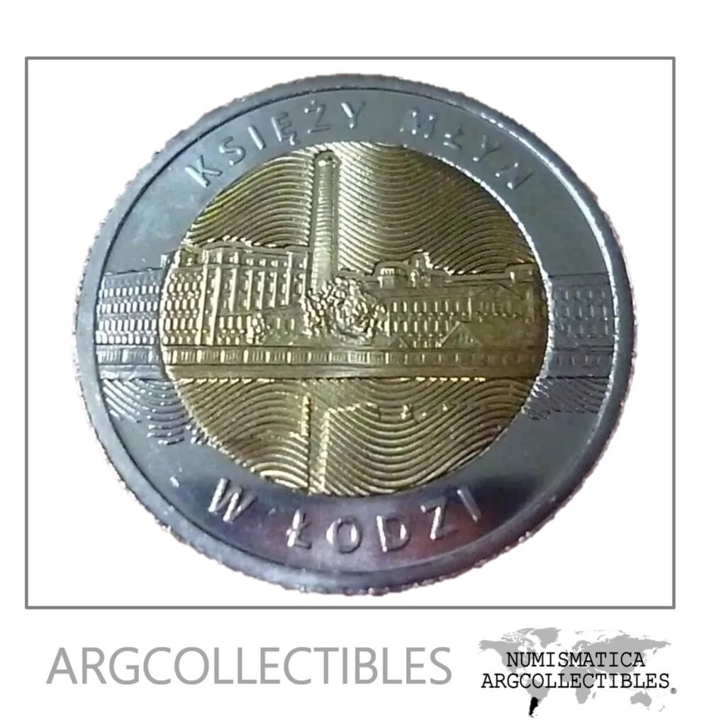Polonia Moneda 5 Zloty 2016 Bimetalica Molino Del Cura Unc ...