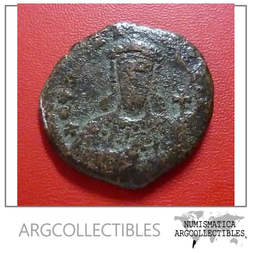 Bizantina Moneda Imperio Bizantino Ae Follis 913-959 DC Constantino VII ...