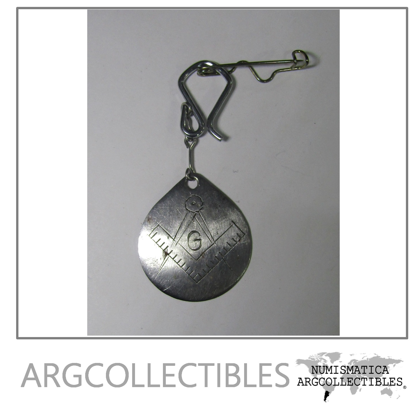 Mason Pin Masonico Esmaltado Piramide Azul RYORK – Argcollectibles