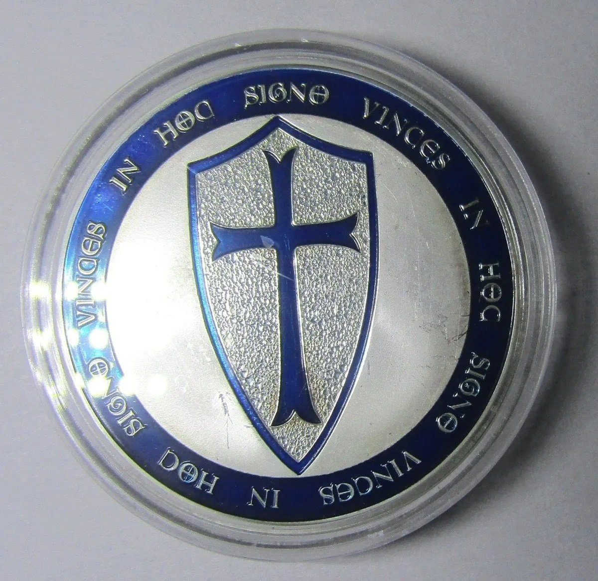 Medalla Caballeros Templarios Cruz Azul Masonica – Argcollectibles