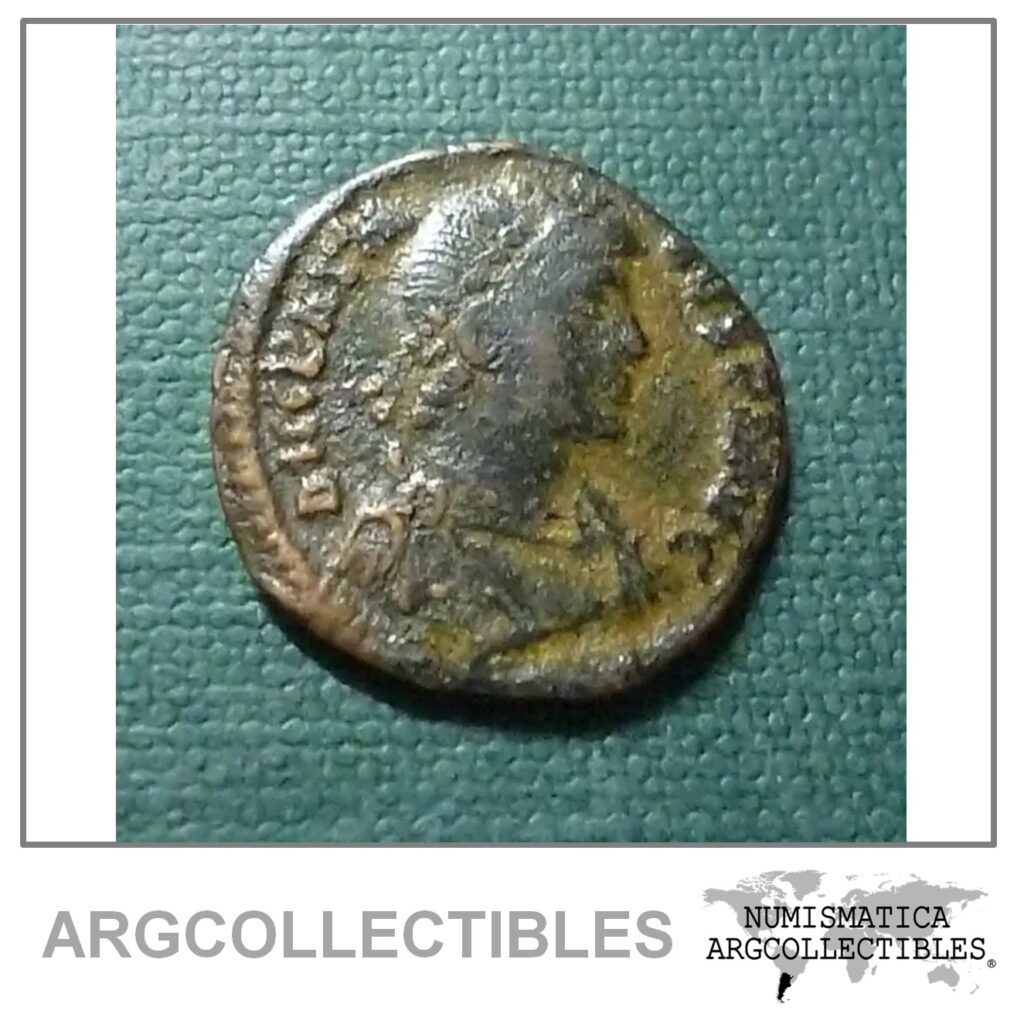 Roma Imperio Romano Moneda Ae Centenional Ceca Antioquia Año 378 Dc ...