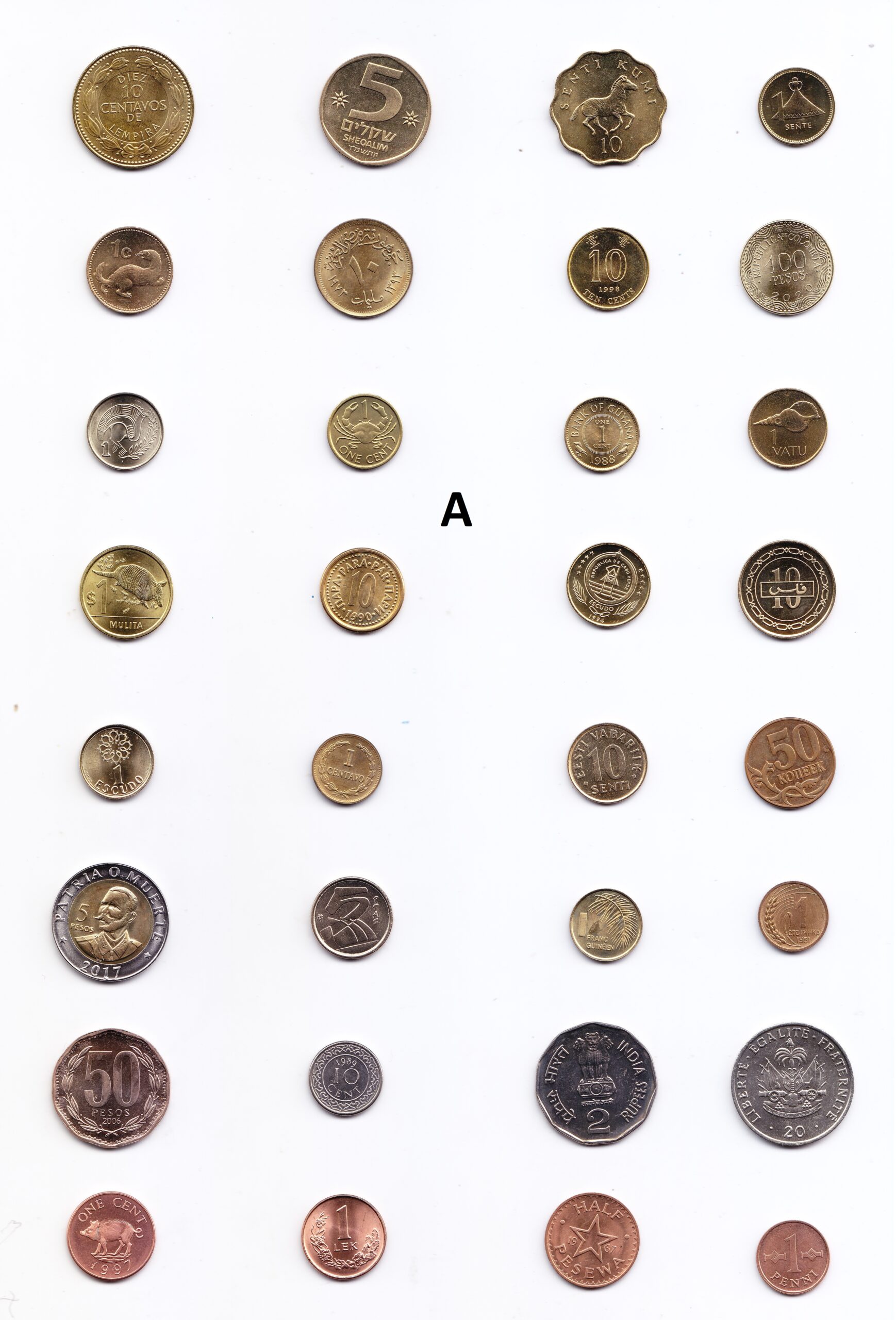 Lote 110 Monedas Mundiales Todas Diferentes Paises 1951-2020 UNC ...