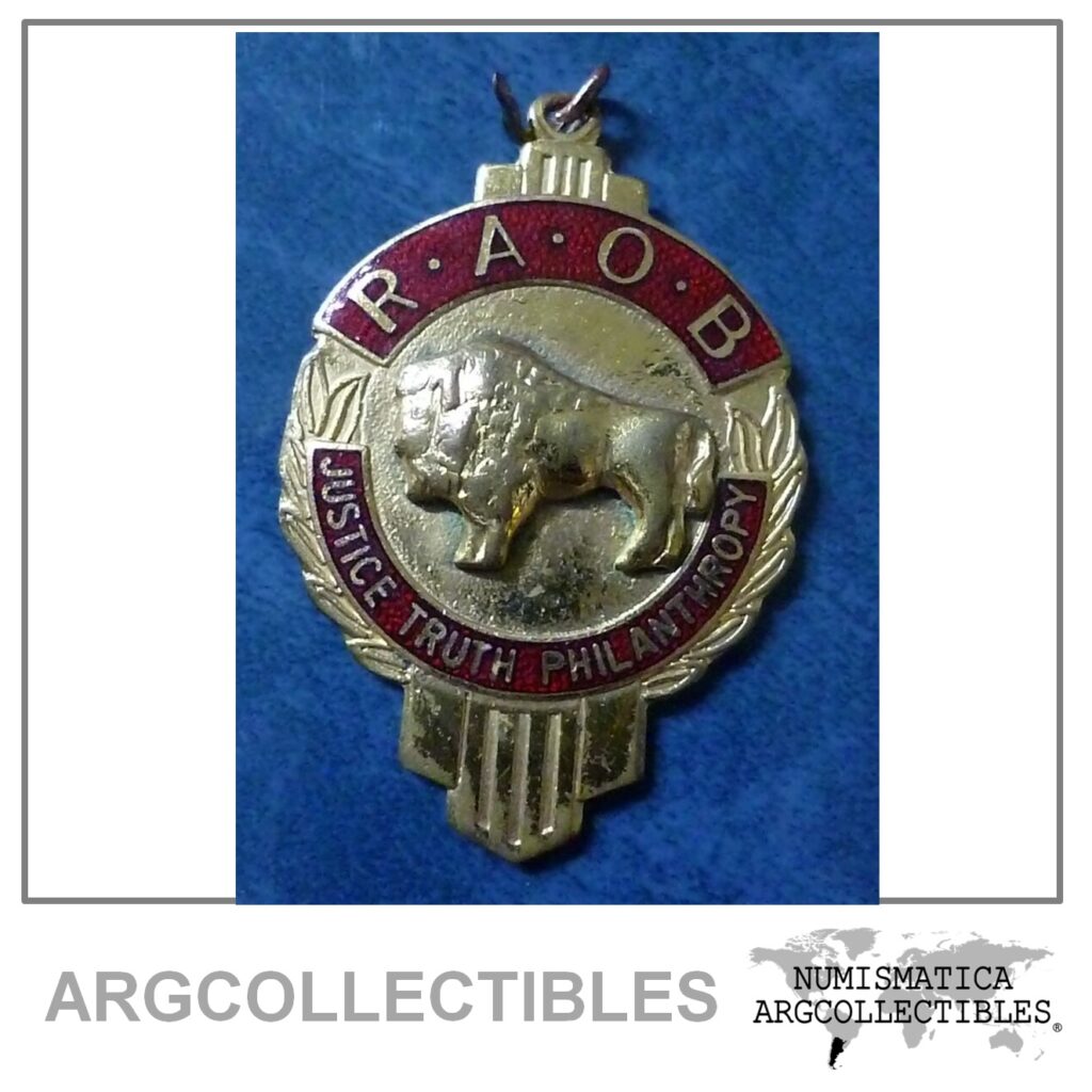 Inglaterra Medalla Masonica GLE RAOB Buffalo – Argcollectibles