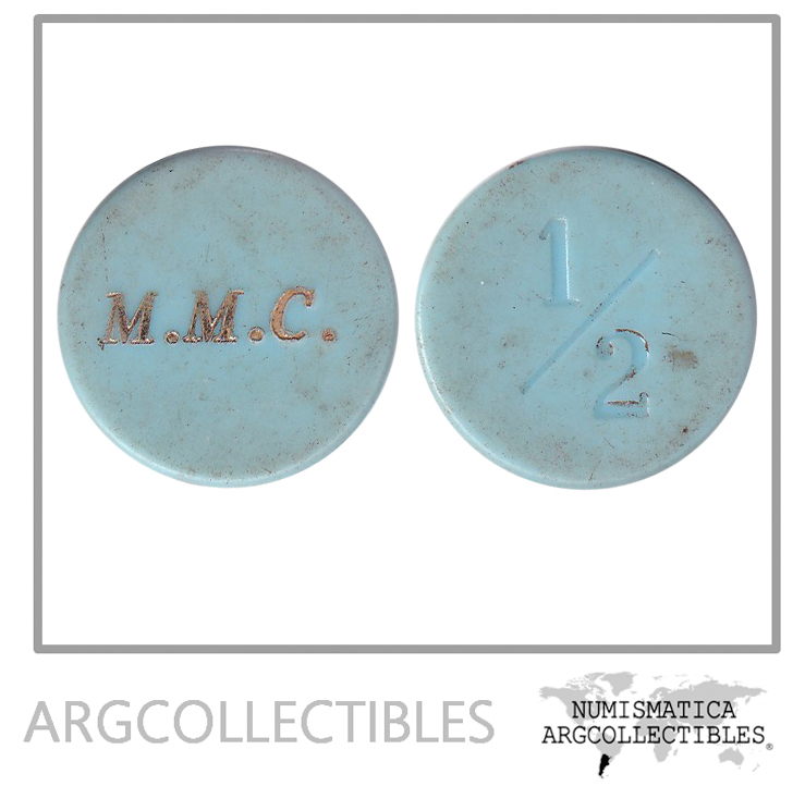 Costa Rica Ficha Token Misael Murillo Castro 1/2 Cajuela Naranjo ...