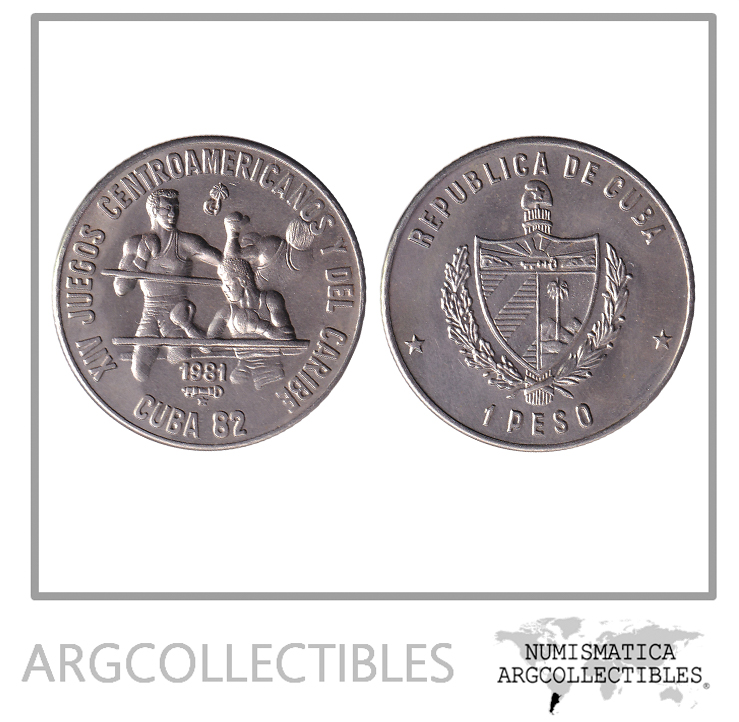 Cuba Moneda 1 Peso 1981 Niquel Boxeo KM-62 UNC – Argcollectibles